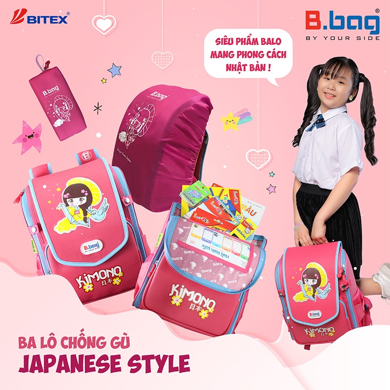 Những đặc điểm tạo nên lợi ích ưu việt của balo chống gù B.bag