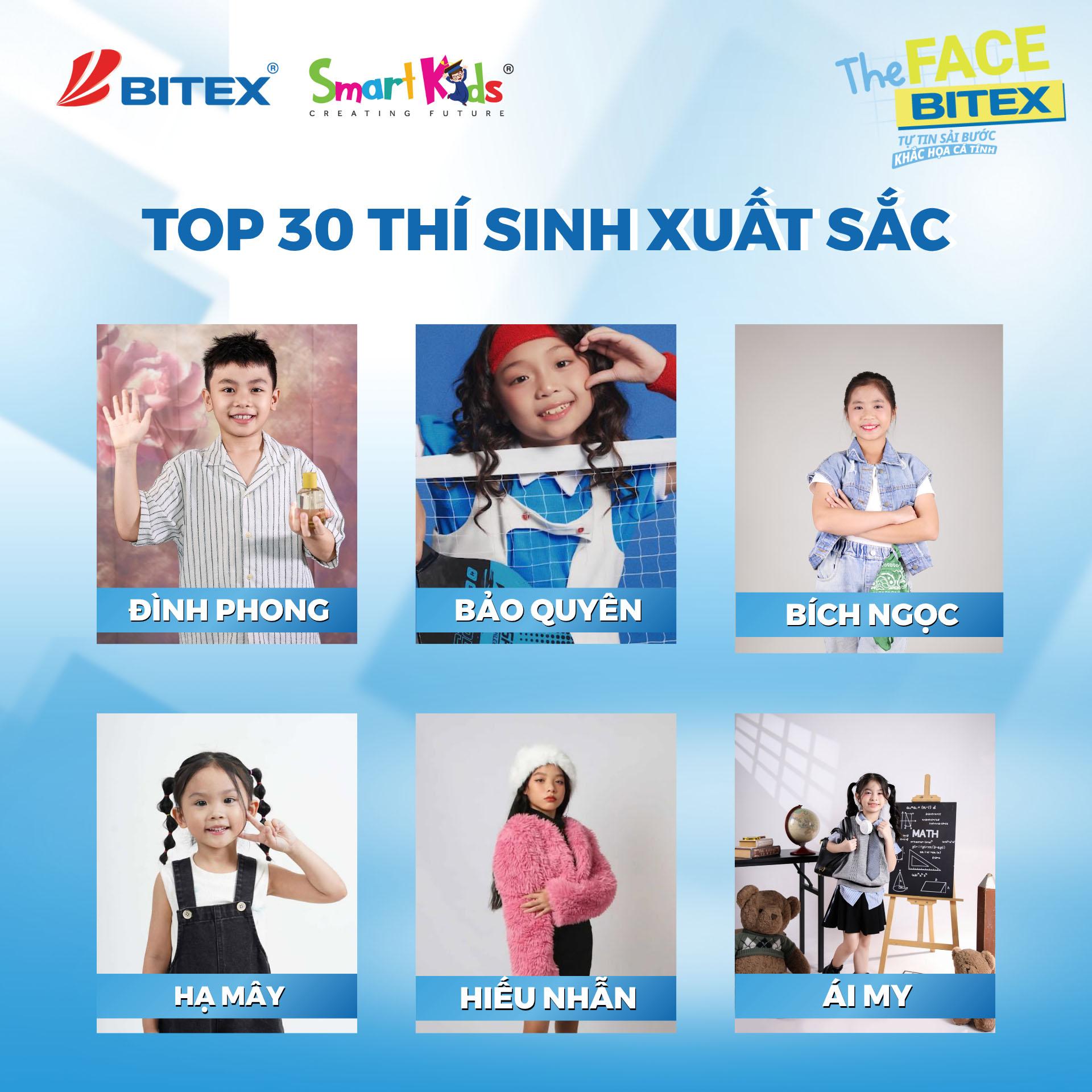 CÔNG BỐ TOP 30 THE FACE BITEX 2025